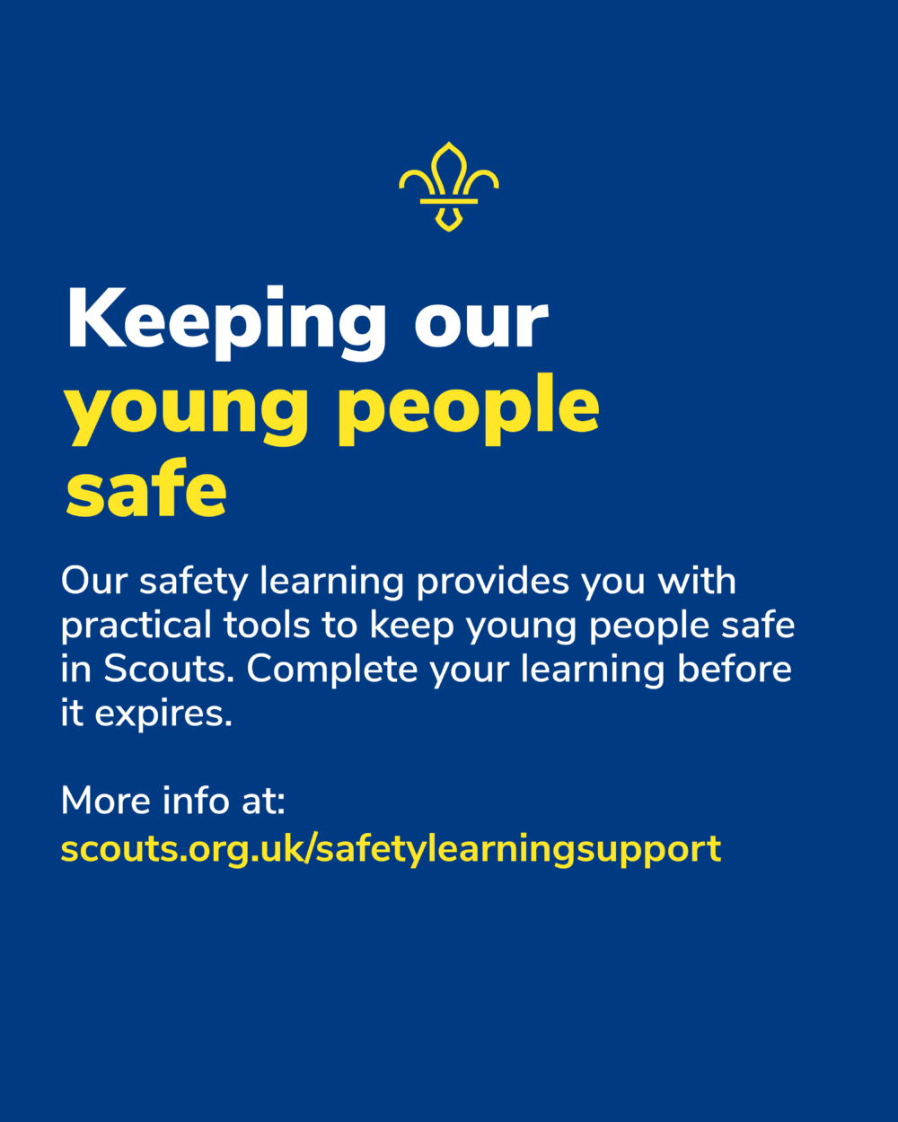 Keeping our young people safe | Lambeth Scouts